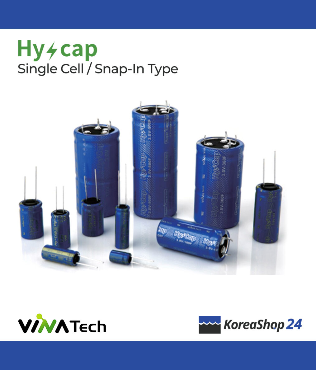 Hy Cap / Single Cell /Snap-In Type - KoreaShop24